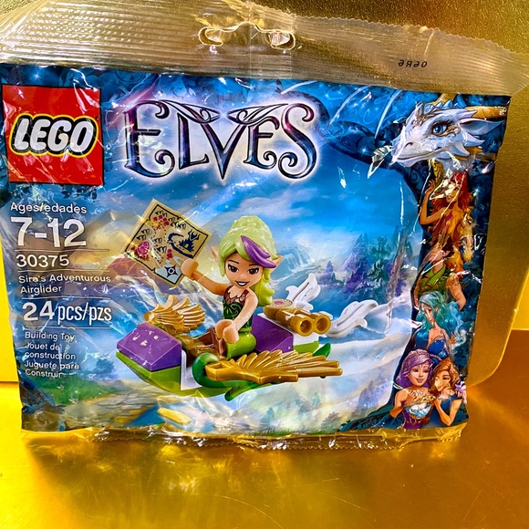 Lego | Toys | Lego Nwt Elves 24 Pcs Siras Adventurous Airglider 3375 ...